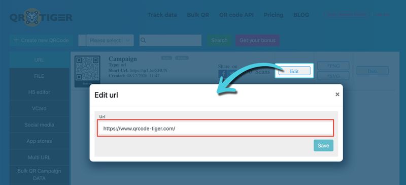 How to redirect existing QR code in 6 steps! - Free Custom QR Code ...