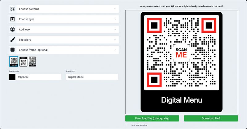 QR code menu: The future of restaurants in the new normal - Free Custom ...