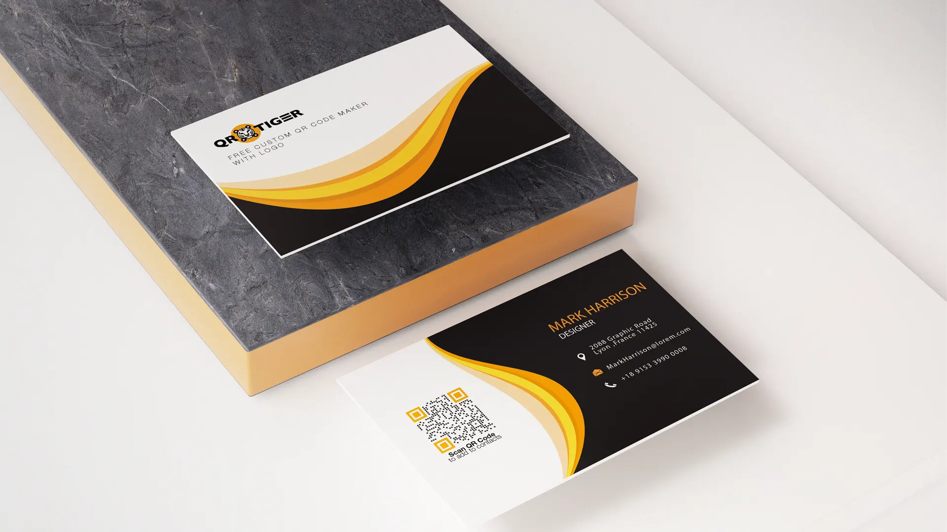 How To Use A QR Code Business Card Generator Free Custom QR Code