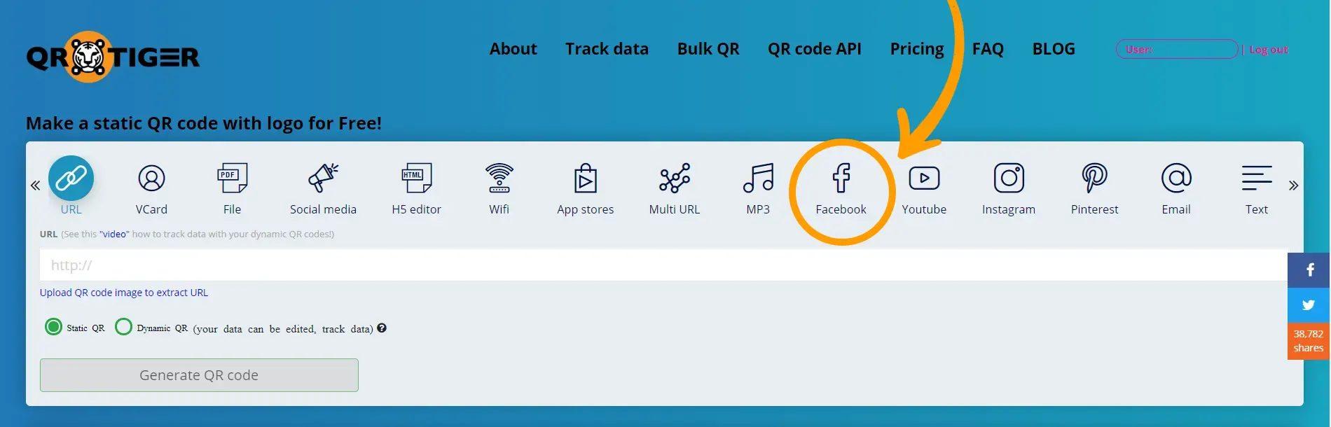 How to use a Facebook QR code generator - Free Custom QR Code Maker and ...