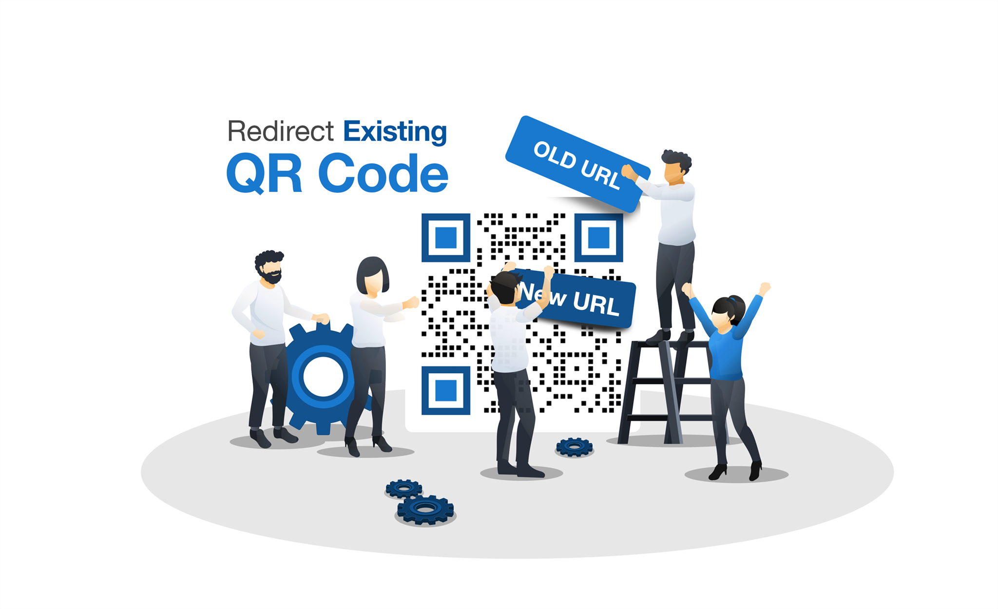 How to redirect existing QR code in 6 steps! - Free Custom QR Code ...