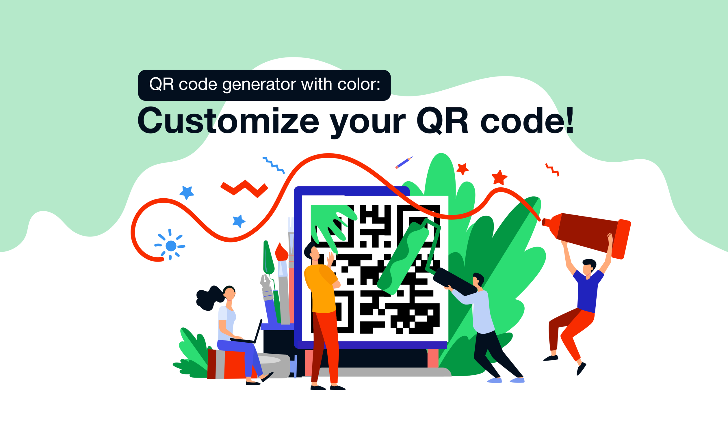 QR Code Generator With Color Customize Your QR Code Free Custom QR 