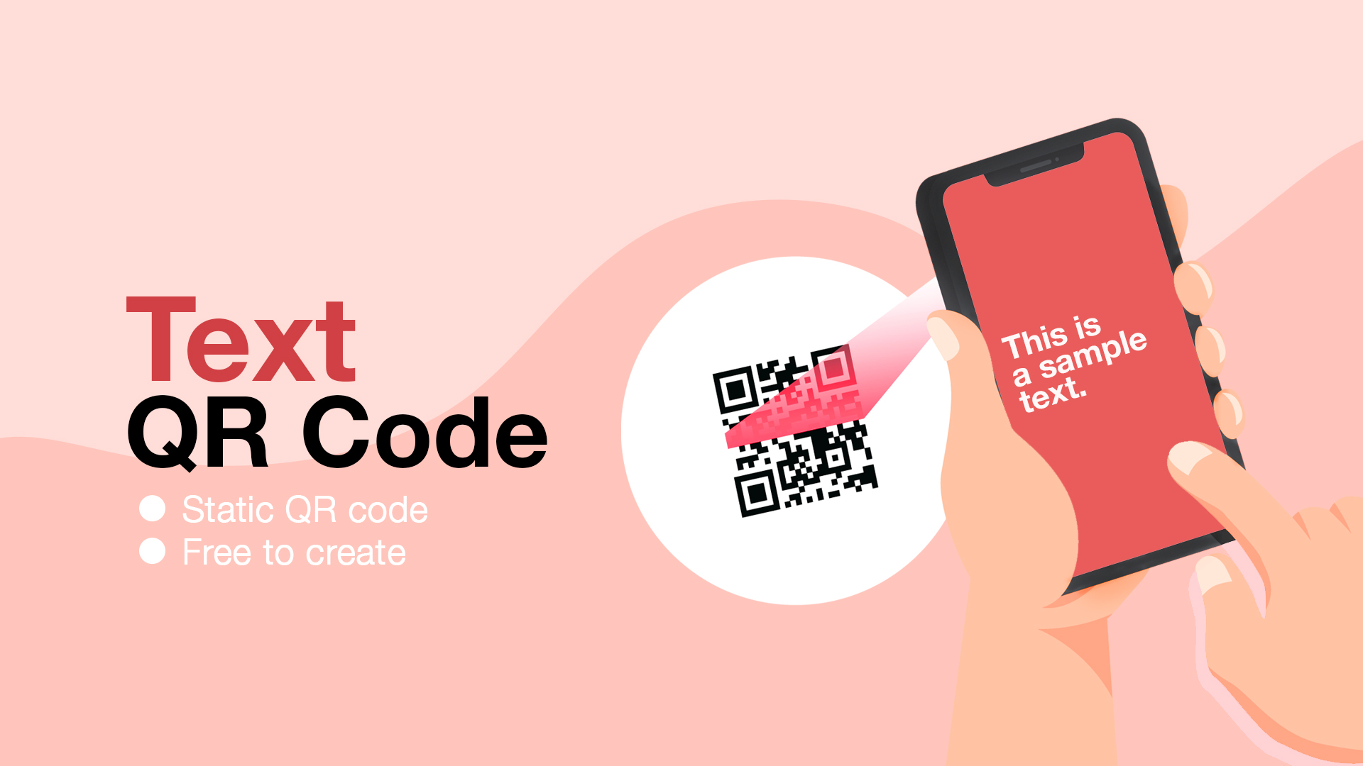 How To Create A Text QR Code For Free In 5 Steps Free Custom QR Code 