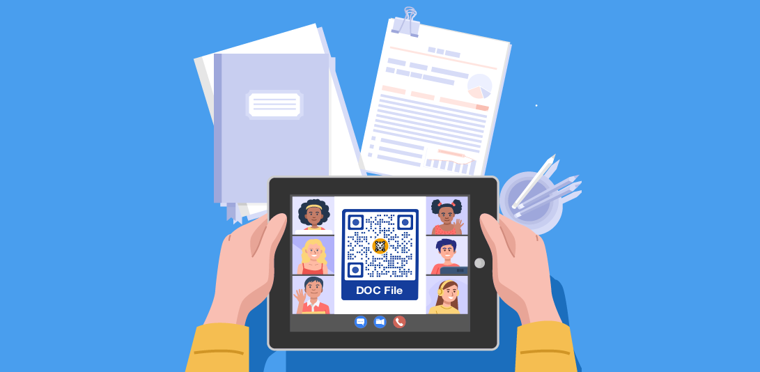 How to use a QR code generator for a word document? - Free Custom QR ...