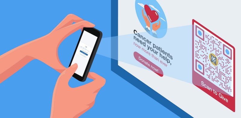 How to do a contactless donation drive using a QR code - Free Custom QR Code Maker and Creator ...