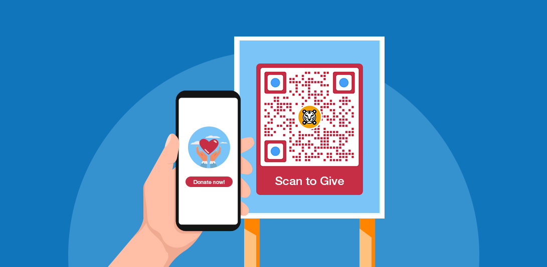 How to do a contactless donation drive using a QR code - Free Custom QR ...