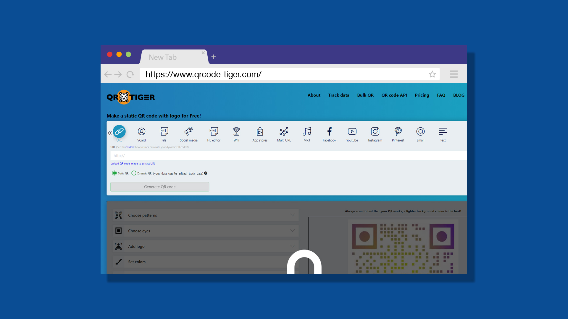 QR Code Generator for Print with High Resolution Image - Free Custom QR ...