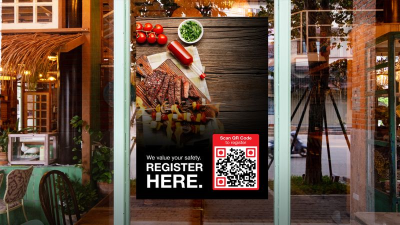 How to make a contactless QR code for registration - Free Custom QR ...