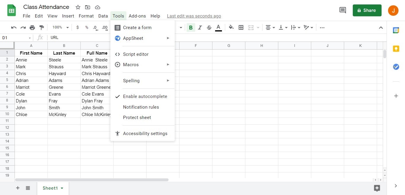 How to create a QR code attendance for employees and students - Free ...