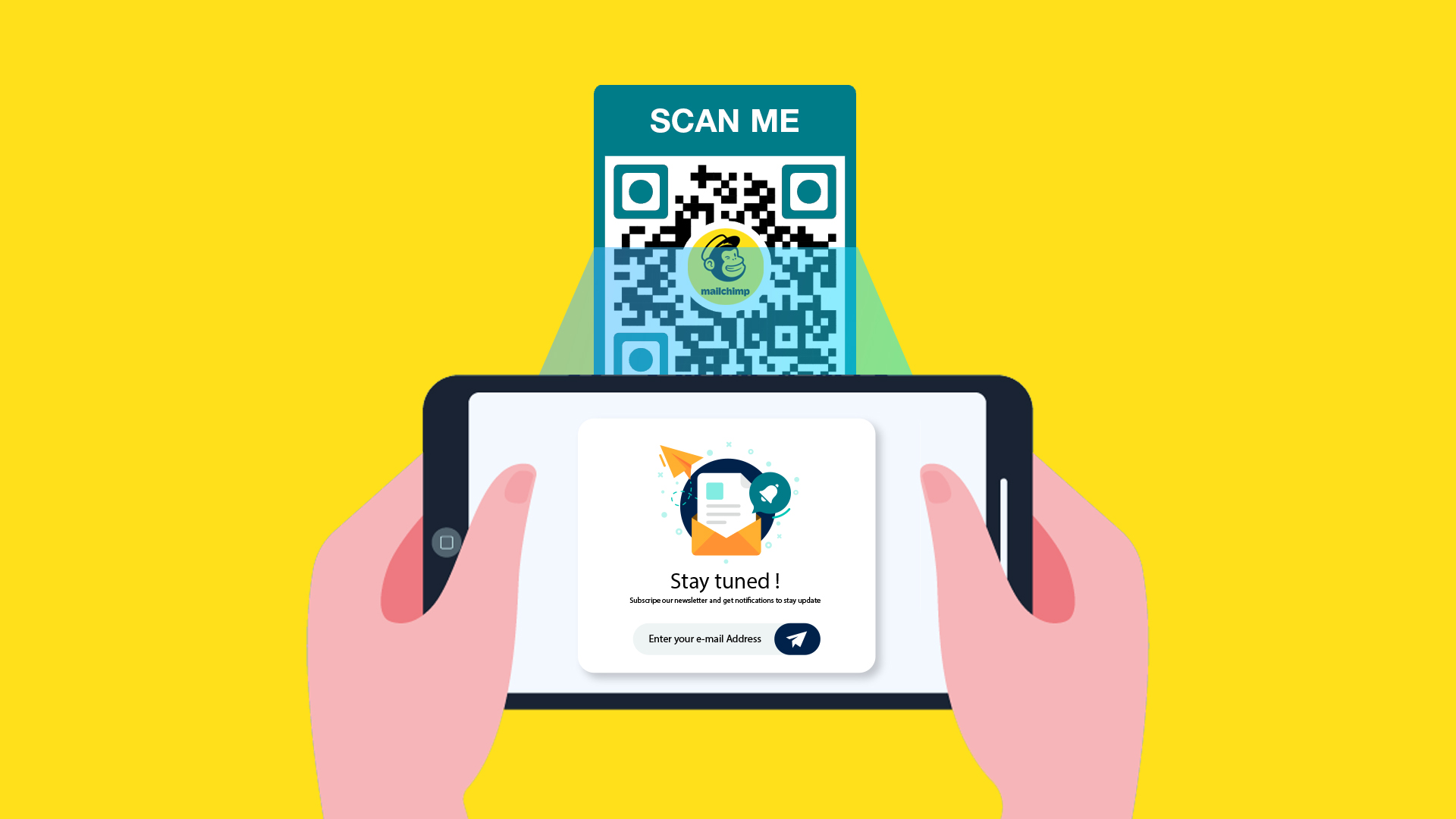 How To Create A Customized Mailchimp QR Code For Sign up Forms Free 