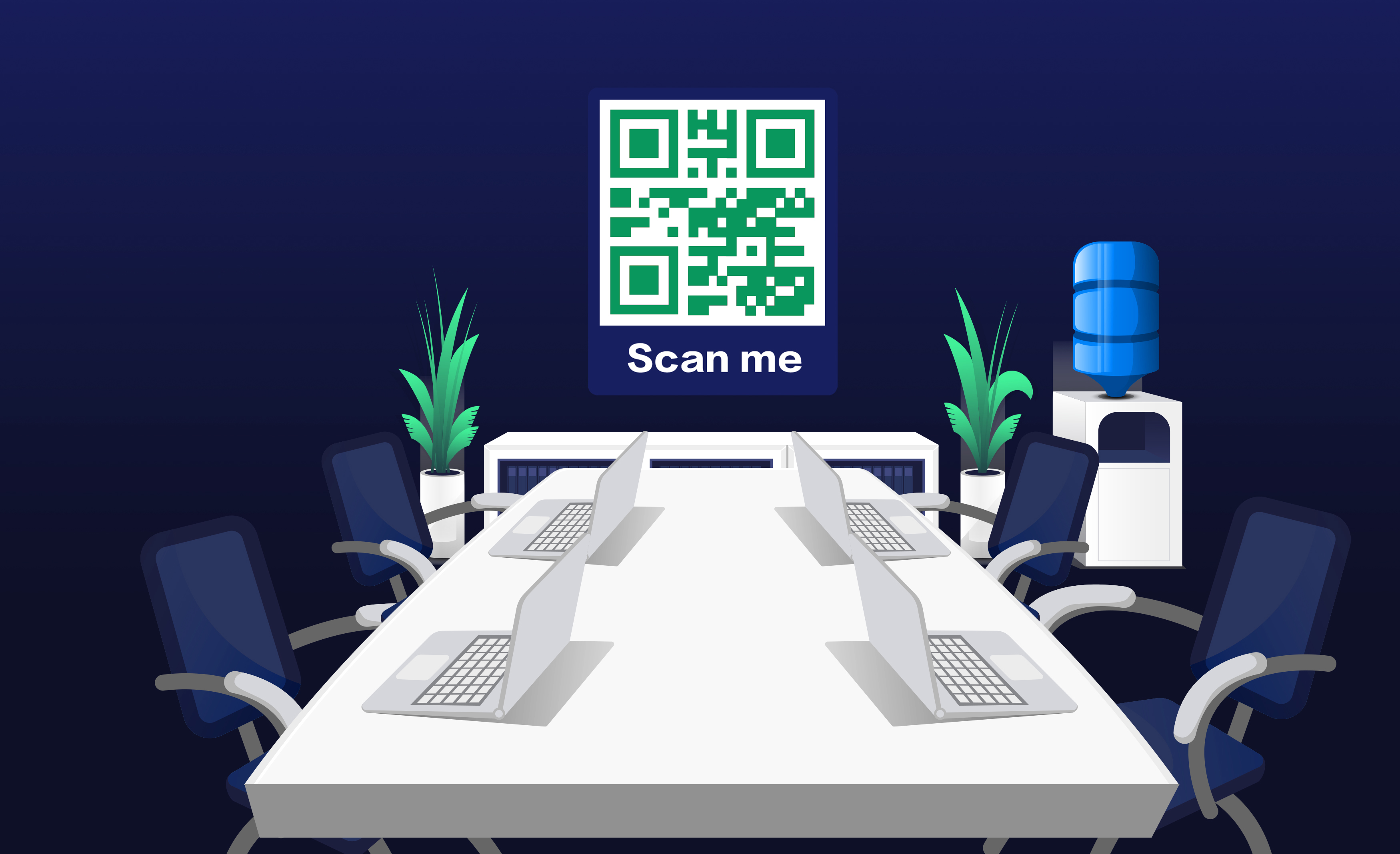 How to use QR codes in the workplace - Free Custom QR Code Maker and ...