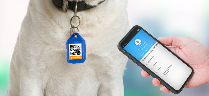 QR code for Dog Tags: Protect and Trace Your Pet | QR TIGER