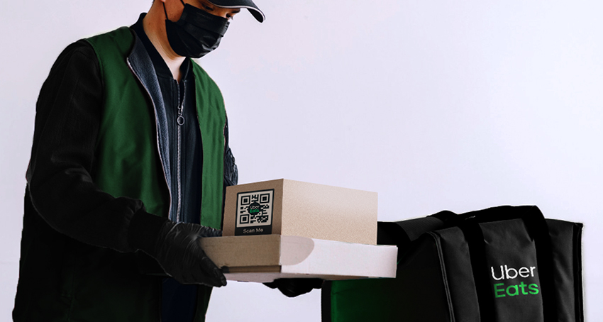 ソーシャルメディアUberEatsのQRコードを作成して注文を増やす方法 - Free Custom QR Code Maker and Creator with logo