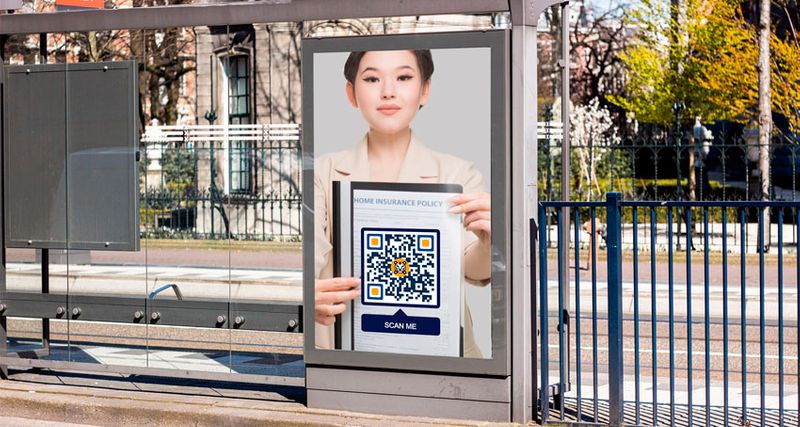Create a logo embedded QR code using a QR code generator - Free Custom ...
