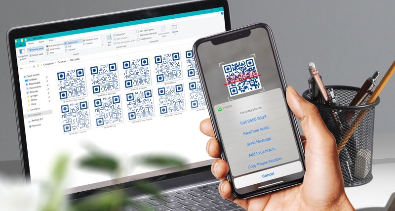 Can QR codes work without internet? Online and offline QR codes - Free ...