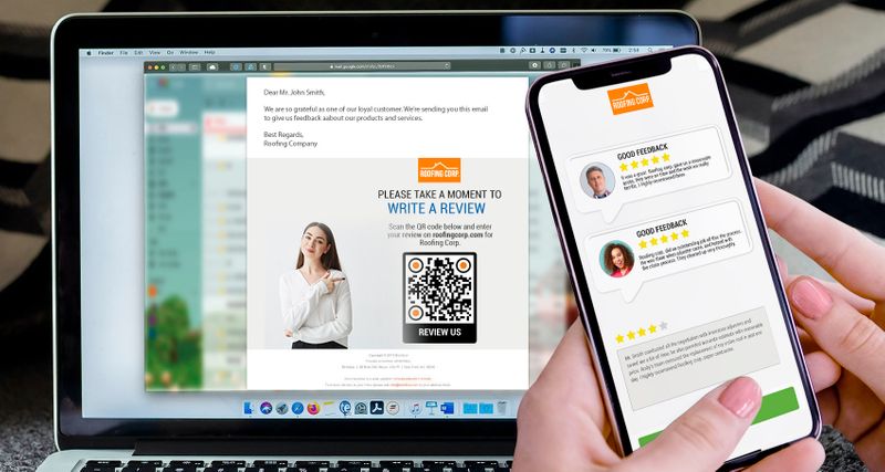 How to use QR codes for a roofing company and marketing - Free Custom ...