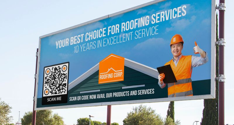 How to use QR codes for a roofing company and marketing - Free Custom ...