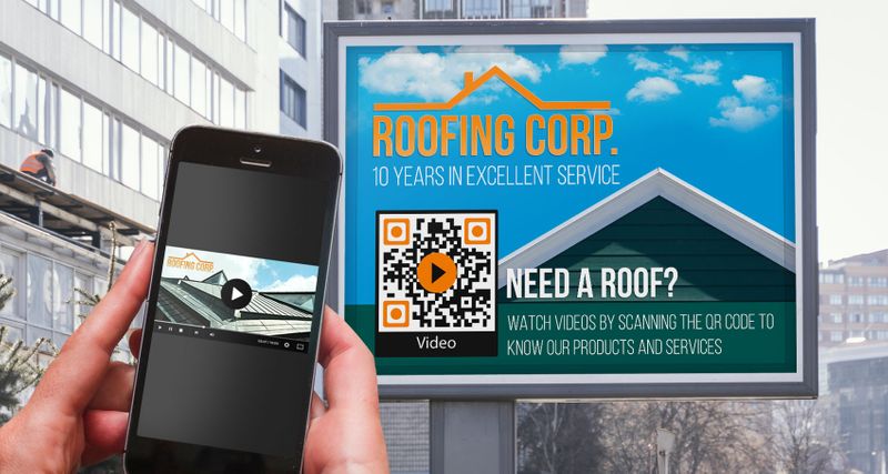 How to use QR codes for a roofing company and marketing - Free Custom ...