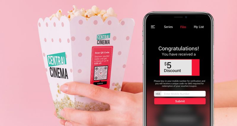Increase your cinema attendees by using QR codes in cinema marketing ...