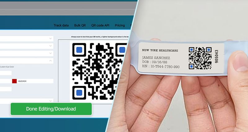 QR Codes on Hospital Bracelets to Ensure Patient Safety and ...