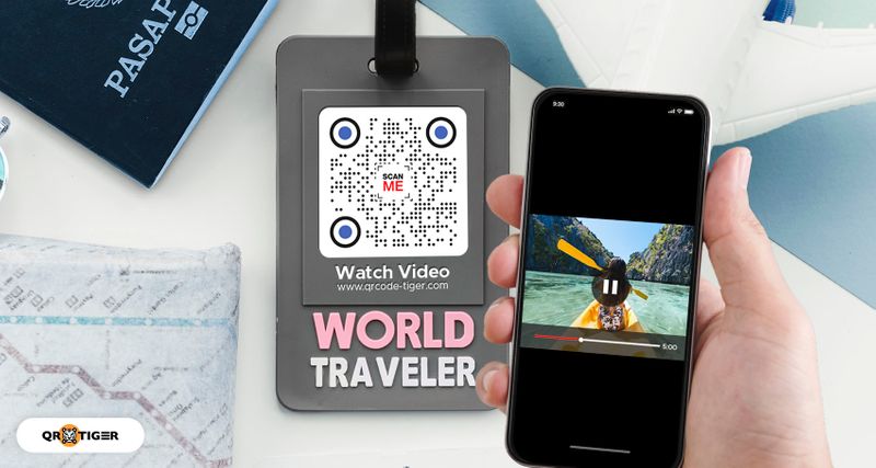 QR Code on Luggage Tags: Trace and Protect Your Things