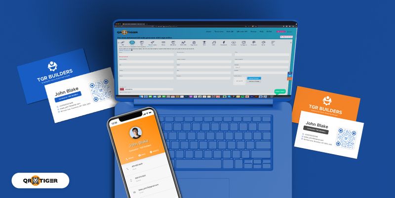 How to make a vCard QR code in 6 steps! - Free Custom QR Code Maker and ...