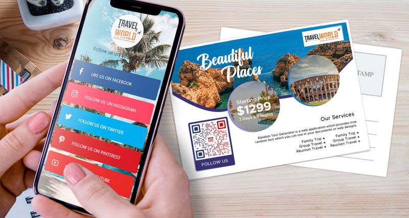 How to Use QR Codes on Postcards