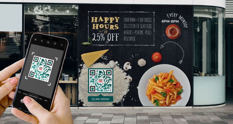 Time multi URL QR codes: Promote bar happy hours using QR code ...