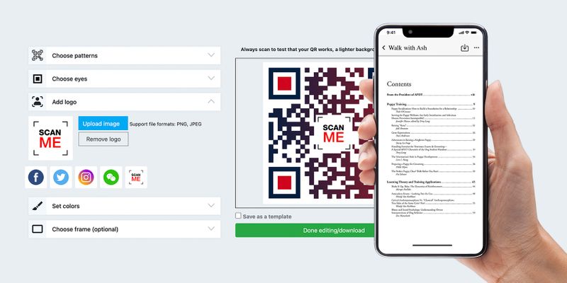 How to use QR codes on eBooks for marketing benefits - Free Custom QR ...