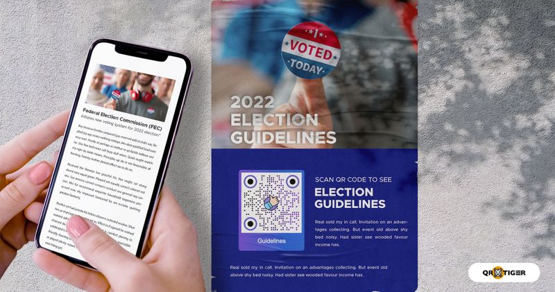 QR code for voting system: Promoting a safe and functional election ...