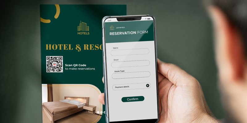How to make a reservation with a QR code - Free Custom QR Code Maker ...