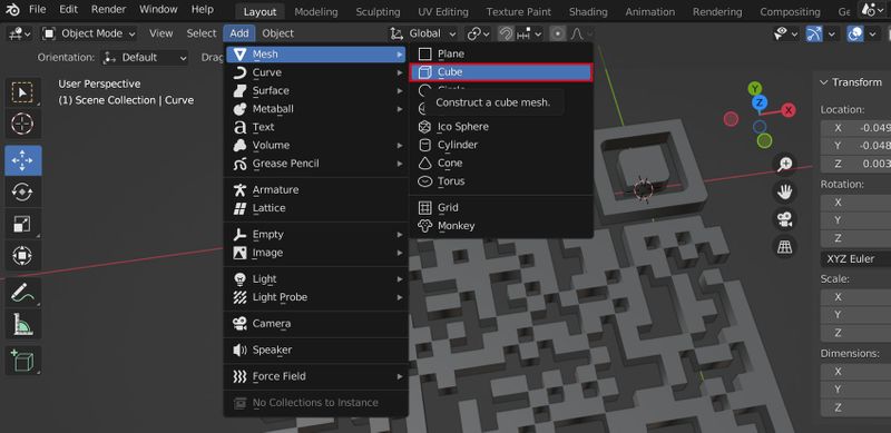 How to make a 3D QR code - Free Custom QR Code Maker and Creator with logo
