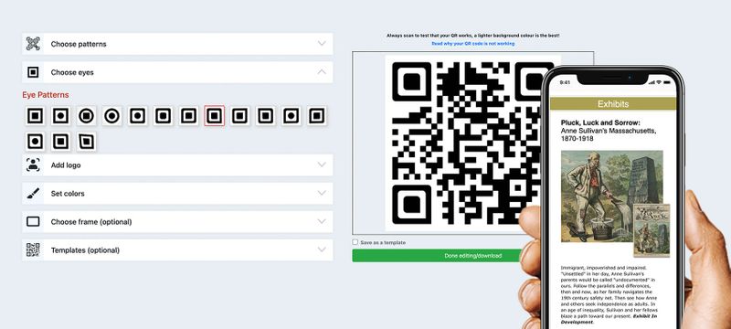 How to make a 3D QR code - Free Custom QR Code Maker and Creator with logo