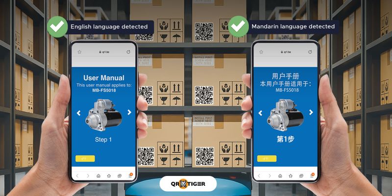 Innovative Use Cases of a QR Code for Logistics