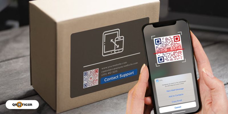Innovative Use Cases of a QR Code for Logistics
