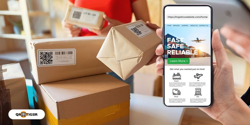 Innovative Use Cases of a QR Code for Logistics