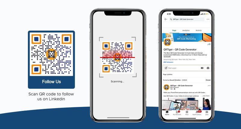 Linkedin Qr Code Generator Create Your Linkedin Qr Code Free Custom Qr Code Maker And Creator 2753