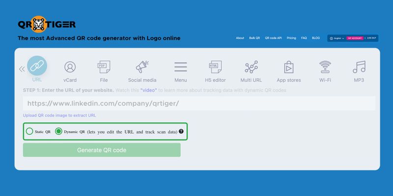 Linkedin Qr Code Generator Create Your Linkedin Qr Code Free Custom Qr Code Maker And Creator