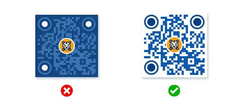 Colored QR codes: How to color them correctly - Free Custom QR Code ...