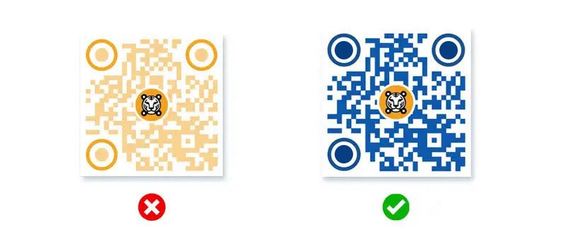 Colored QR Codes: How to Color Them Correctly - Free Custom QR Code Maker and Creator with logo