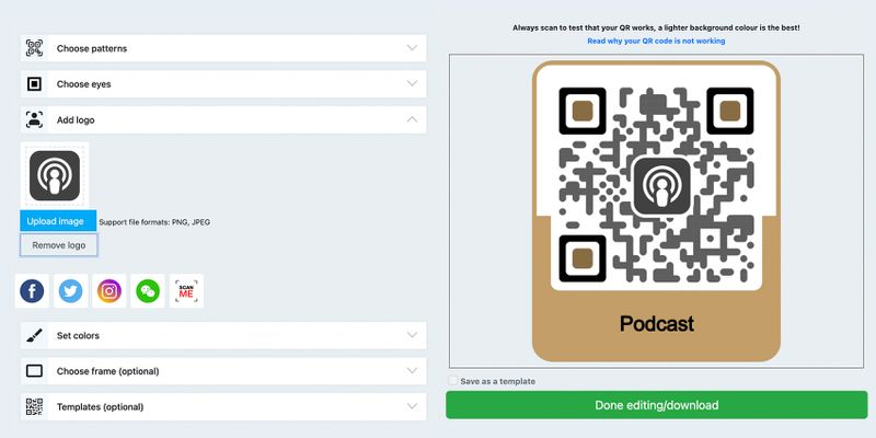 QR Code for DTC Podcast: Instant Access for Listeners - Free Custom QR ...