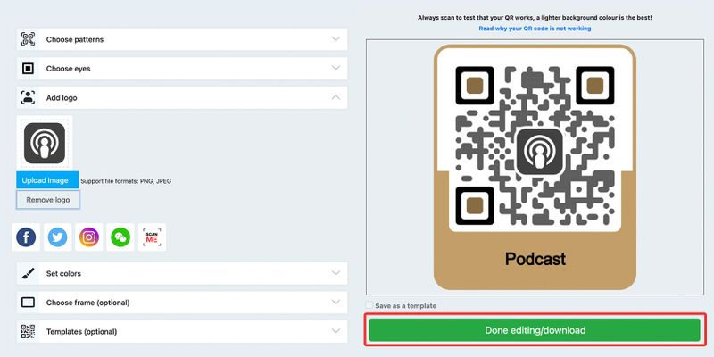 QR Code for DTC Podcast: Instant Access for Listeners - Free Custom QR ...