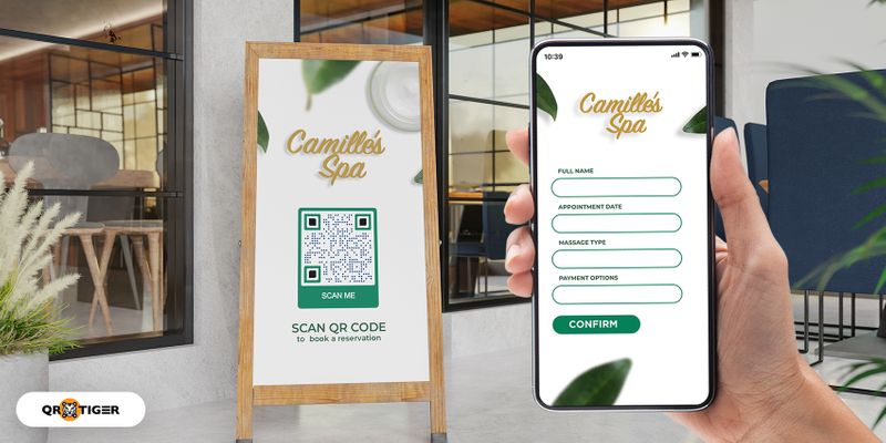 How to Use QR Codes in Spa, Salons, and Wellness Centers - QR TIGER