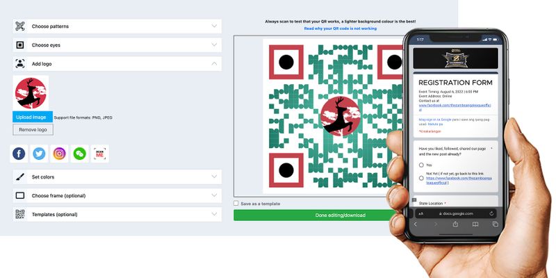 Wordpress Qr Code How To Create One For Your Site Free Custom Qr Code Maker And Creator With Logo