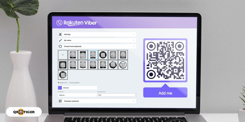 How to Create Viber QR code With Social Media Links
