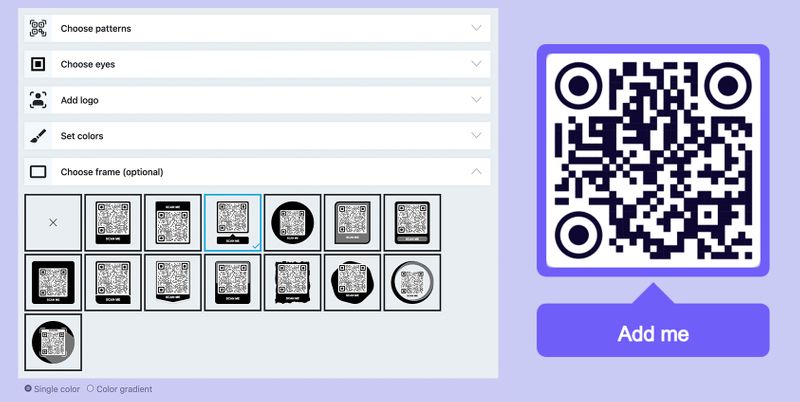 Viber QR code with social media links: How to create - Free Custom QR ...
