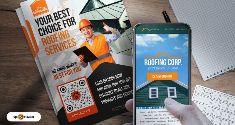 How to Use QR Codes for a Roofing Company and Marketing - QR TIGER