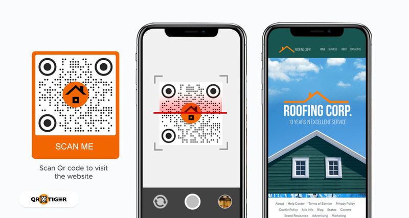 How to Use QR Codes for a Roofing Company and Marketing - QR TIGER