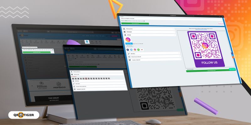 Instagram QR Code Generator vs QR TIGER QR Code Generator