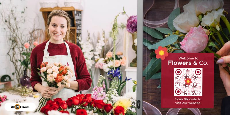 9 Creative Ways to Use a QR Code for Flower Shop Business Promotions ...